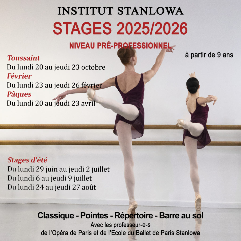 Stages – Institut de Danse Stanlowa Paris
